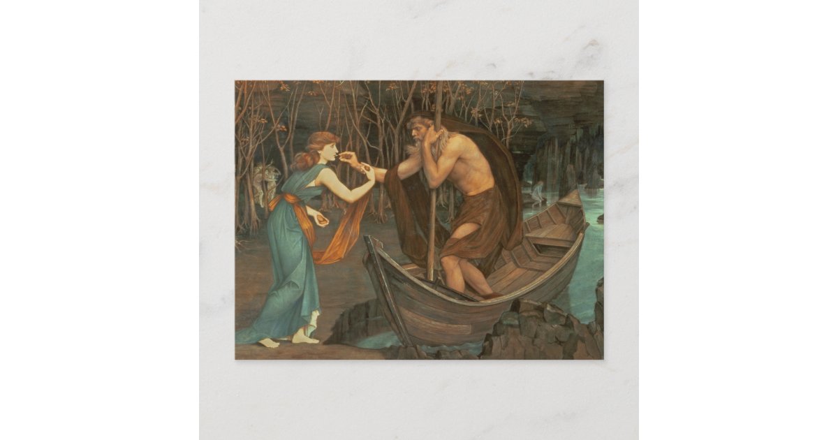 Charon and Psyche Postcard | Zazzle