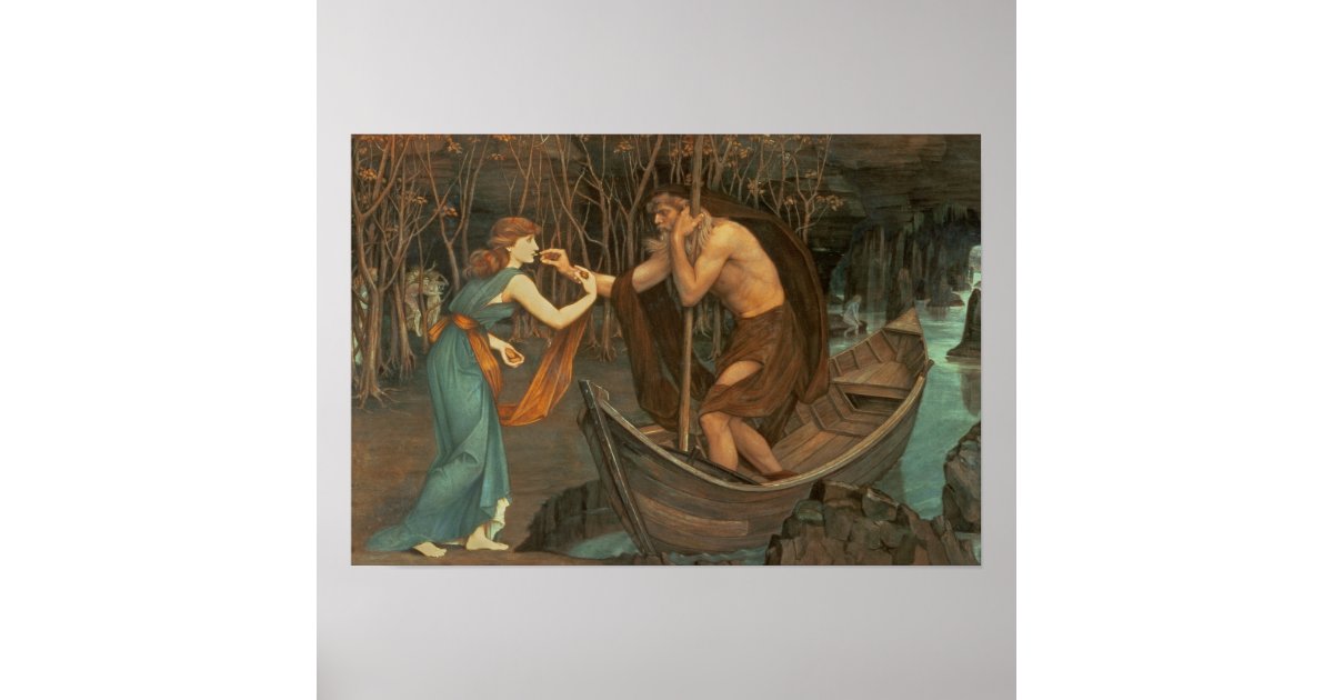 Charon and Psyche Poster | Zazzle