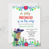 Charro Muchacho Mexican Boy Baby Shower Invitation | Zazzle
