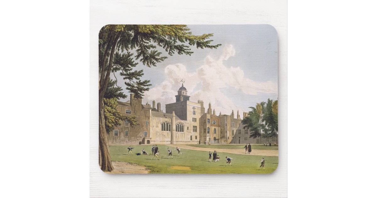 Charter House from the Play Ground, from 'History Mouse Pad | Zazzle