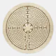 Chartres Labyrinth - Spiritual Symbol Antique 1 Classic Round Sticker ...