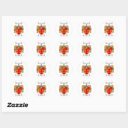 CHASE FAMILY CREST - CHASE COAT OF ARMS CLASSIC ROUND STICKER | Zazzle