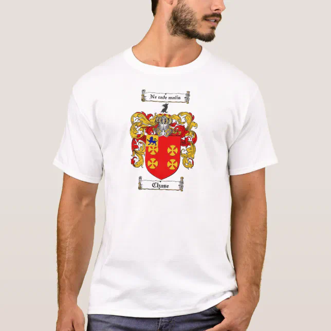 CHASE FAMILY CREST - CHASE COAT OF ARMS T-Shirt | Zazzle