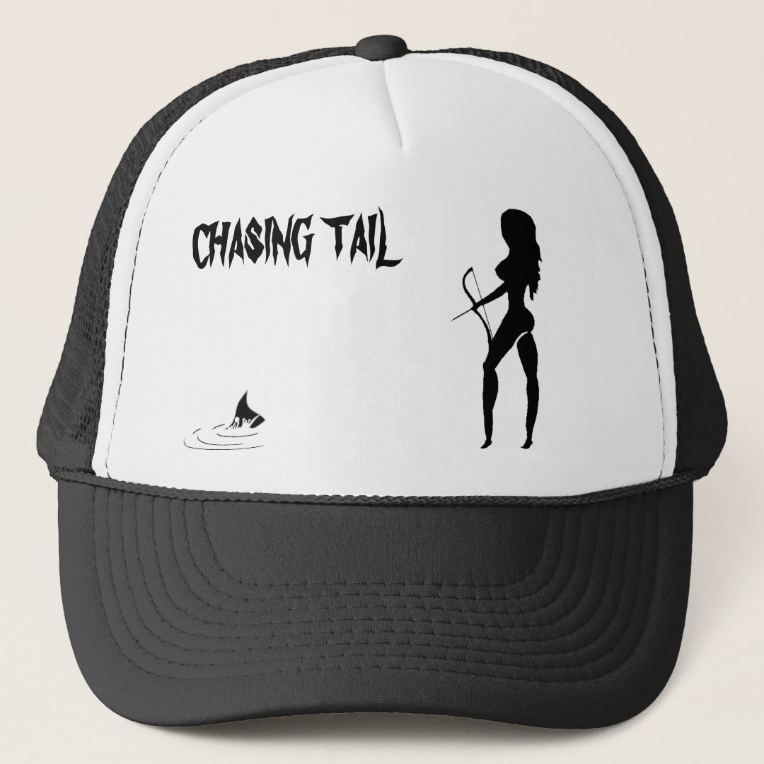 Chasing Tail - truckers hat | Zazzle