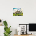 Chateau de Chambord, France. Poster | Zazzle