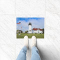 Chatham Lighthouse Cape Cod Massachusetts Door Mat | Zazzle