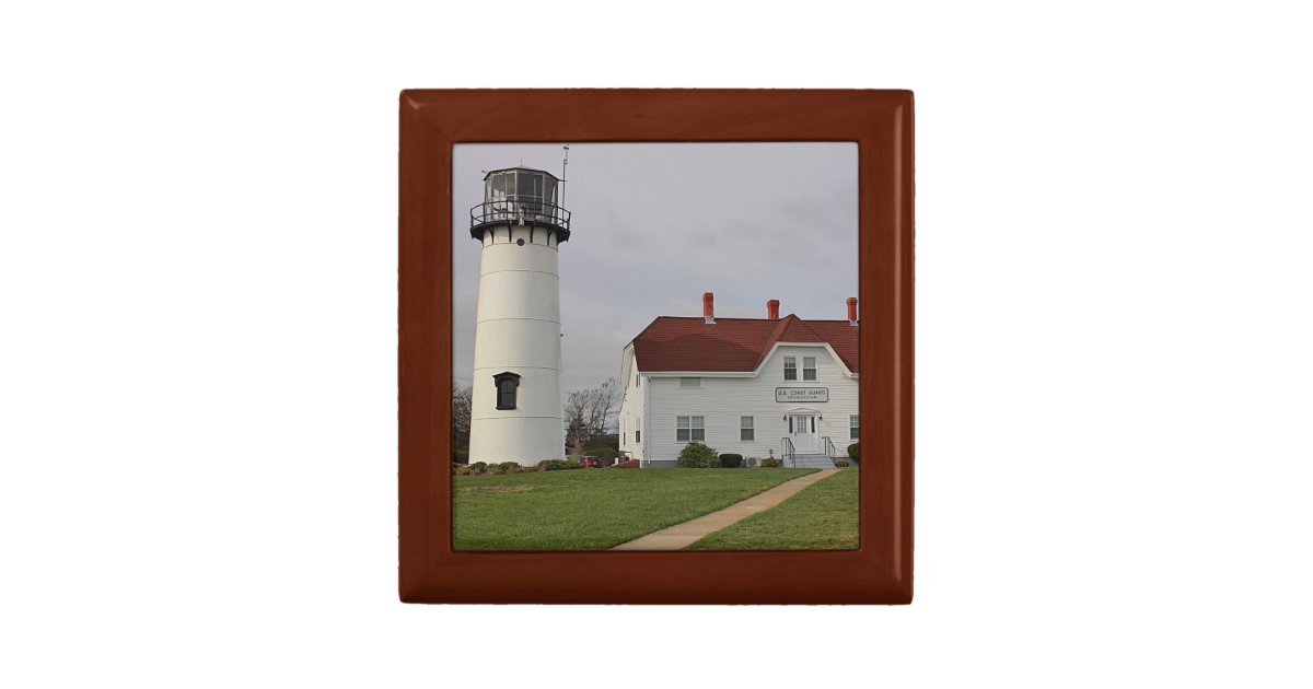 Chatham Lighthouse Keepsake Box | Zazzle