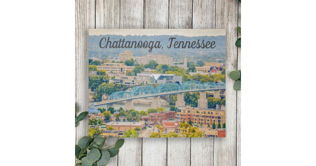 Chattanooga, Tennessee Skyline Photo Jigsaw Puzzle | Zazzle
