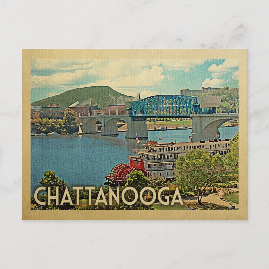 Chattanooga Tennessee Vintage Travel Postcard | Zazzle