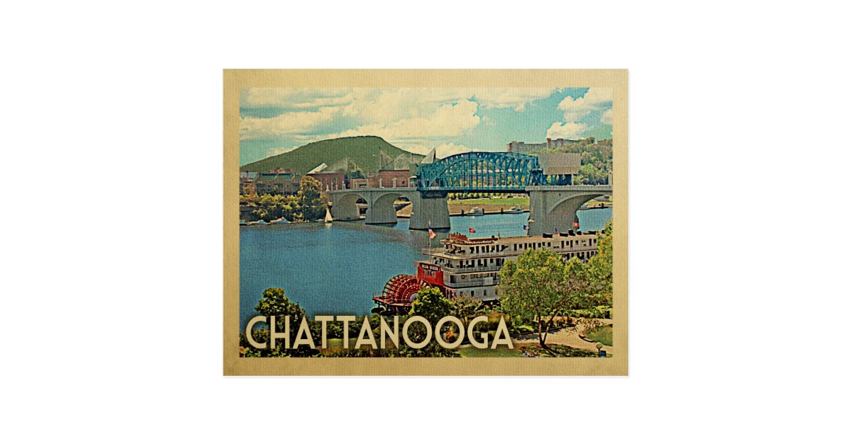 Chattanooga Tennessee Vintage Travel Postcard | Zazzle.com