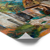 Chaumières | Armand Guillaumin Poster | Zazzle