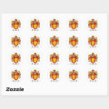 CHAVEZ FAMILY CREST - CHAVEZ COAT OF ARMS CLASSIC ROUND STICKER | Zazzle