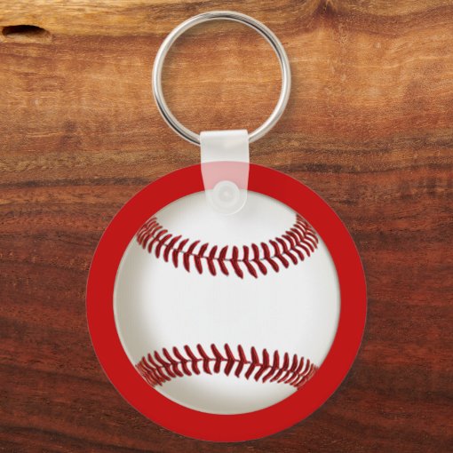 Cheap PERSONALIZED Baseball Keychains for Teams | Zazzle