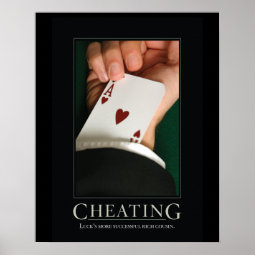 Cheating Demotivational Posters | Zazzle