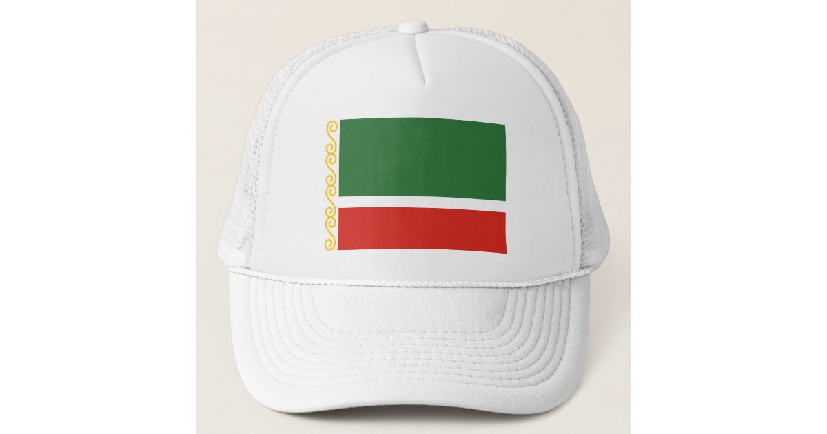 Chechnya Flag Trucker Hat | Zazzle