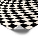 Check Black And Cream White Pattern Checkerboard Poster | Zazzle