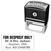 Check Endorsement Self-inking Stamp | Zazzle