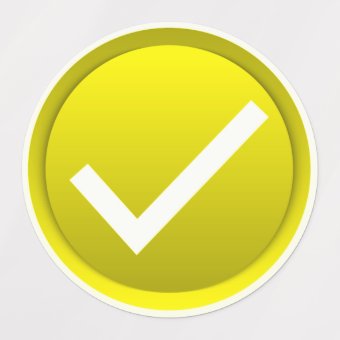 Check Mark and Red X Labels | Zazzle