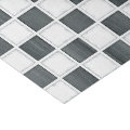 Checked Checkerboard Black and White Decoupage Tissue Paper | Zazzle