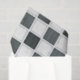 Checked Checkerboard Black and White Decoupage Tissue Paper | Zazzle