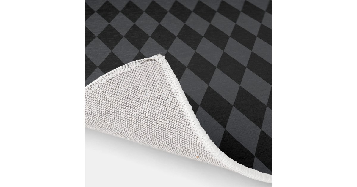 Checker Design Area Rug by HAMbyWG | Zazzle
