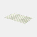 Checkerboard Pastel Green Checkered Sage Check Rug | Zazzle