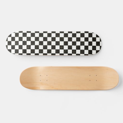 Checkerboard Skateboard Deck | Zazzle