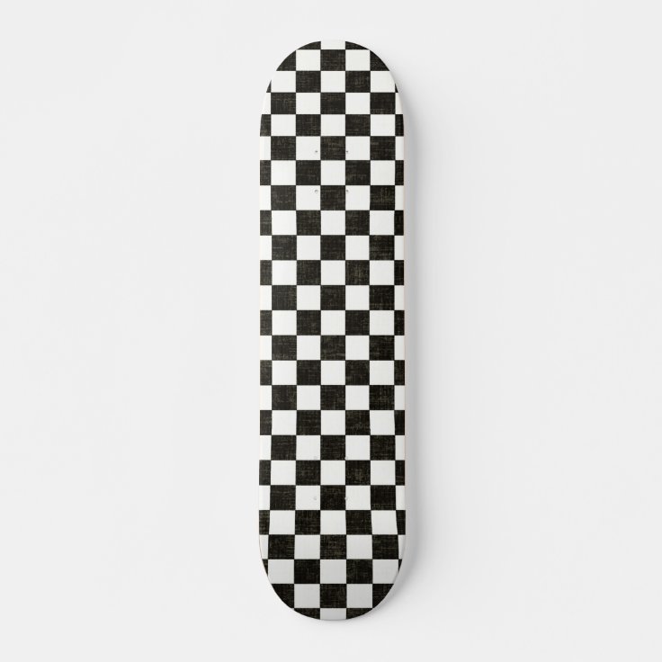 Checkerboard Skateboard Deck | Zazzle