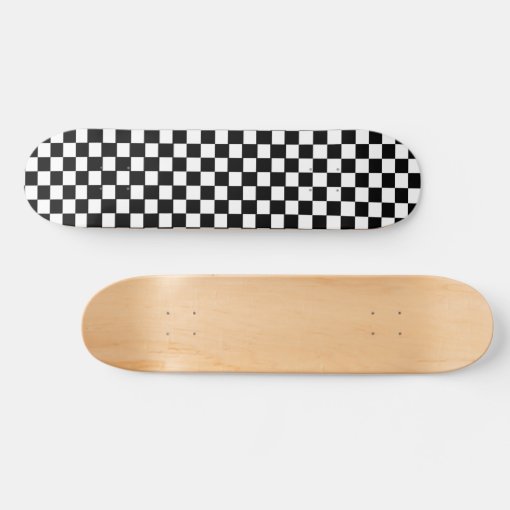 Checkerboard Skateboard Deck | Zazzle