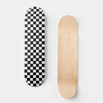 Checkerboard Skateboard Deck | Zazzle