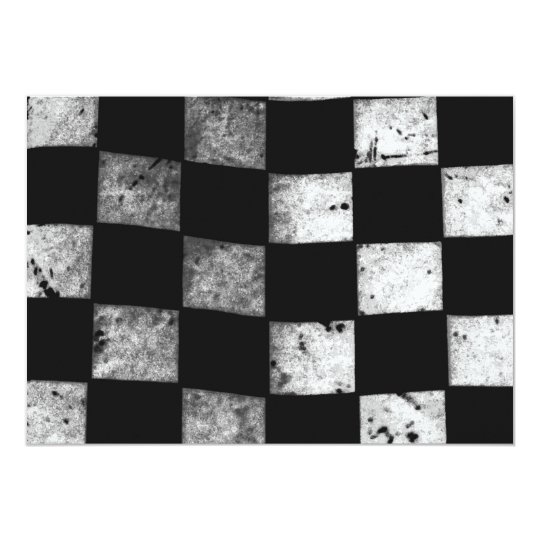 Checkered Flag Customizable Wedding Invitation | Zazzle.com