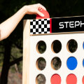 Checkered Flag Fast Four Game | Zazzle