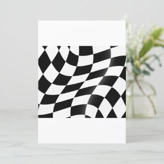 Checkered Flag Invitations | Zazzle