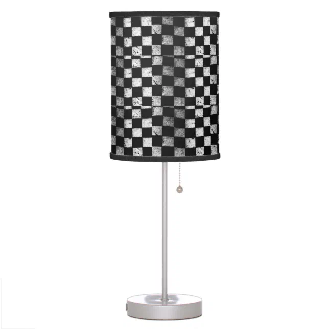Checkered Flag Lamp | Zazzle