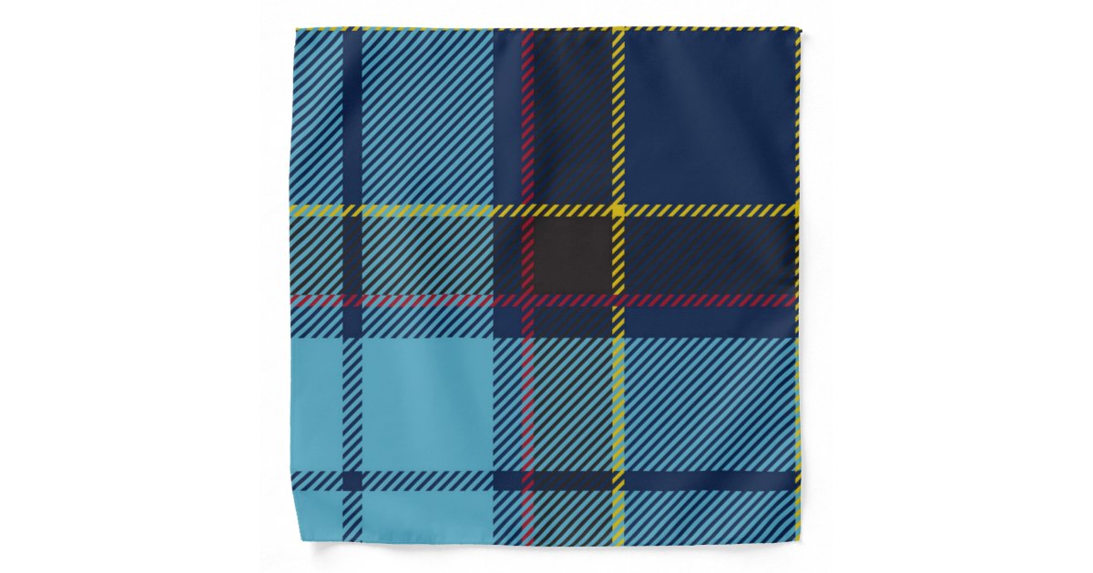 Checkered pattern bandana | Zazzle