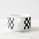 checkered pattern bowl | Zazzle