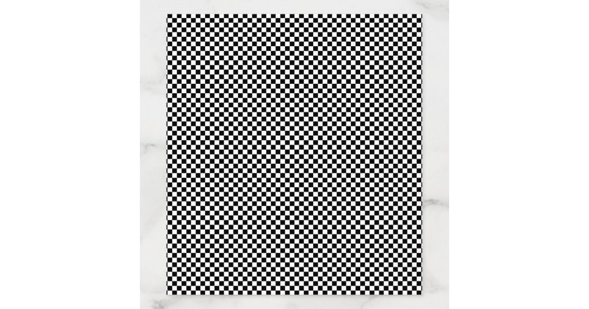 Checkered Pattern Envelope Liner | Zazzle