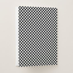 Checkered Pattern Pocket Folder | Zazzle