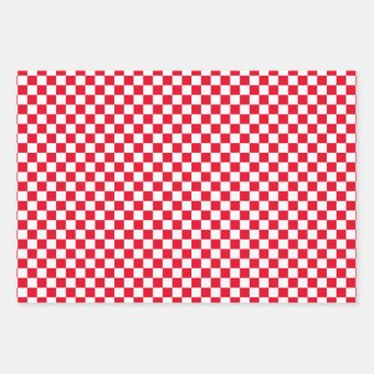 Checkered Wrapping Paper Sheets | Zazzle