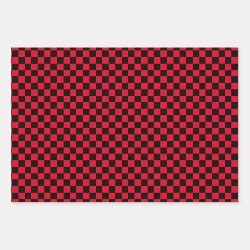 Checkered Wrapping Paper Sheets | Zazzle