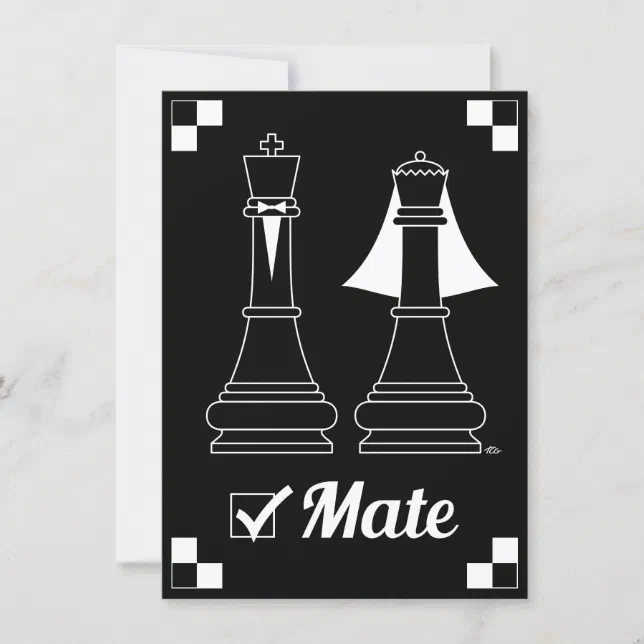 Checkmate Invitation | Zazzle