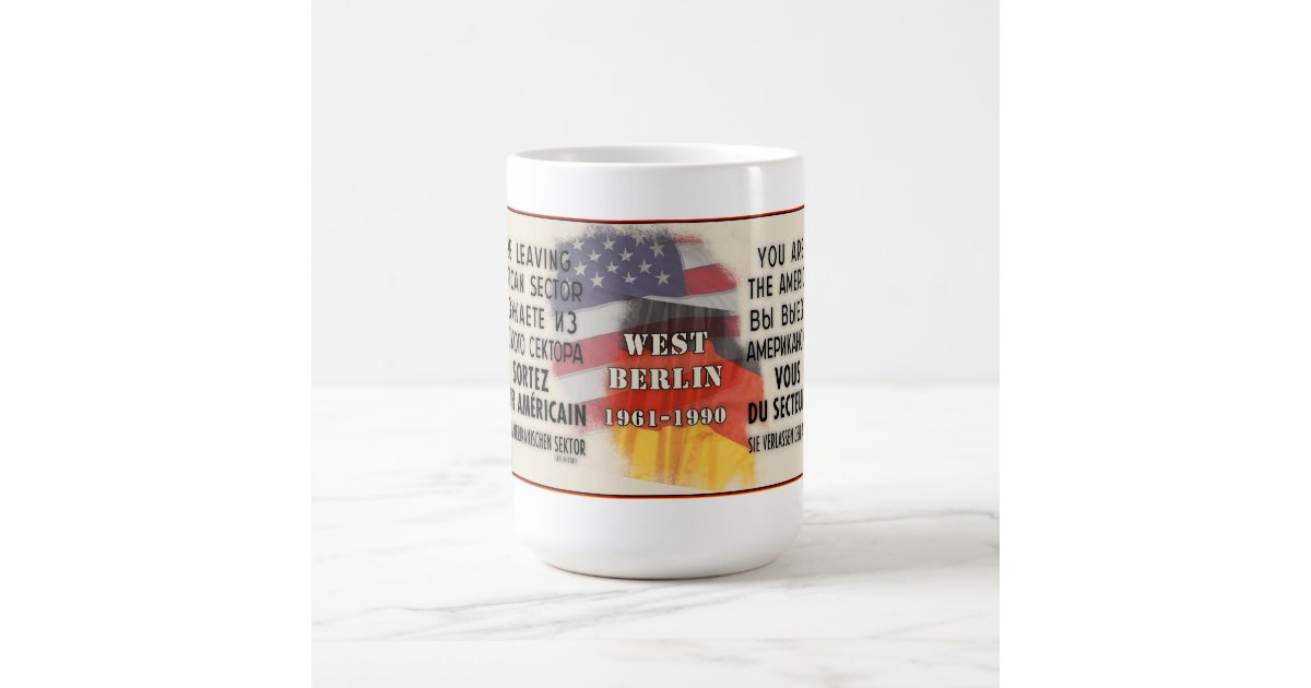 Checkpoint Charlie Coffee Mug | Zazzle