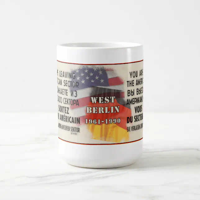 Checkpoint Charlie Coffee Mug | Zazzle