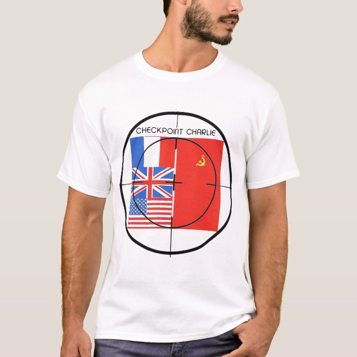 Checkpoint Charlie Target T-Shirt | Zazzle