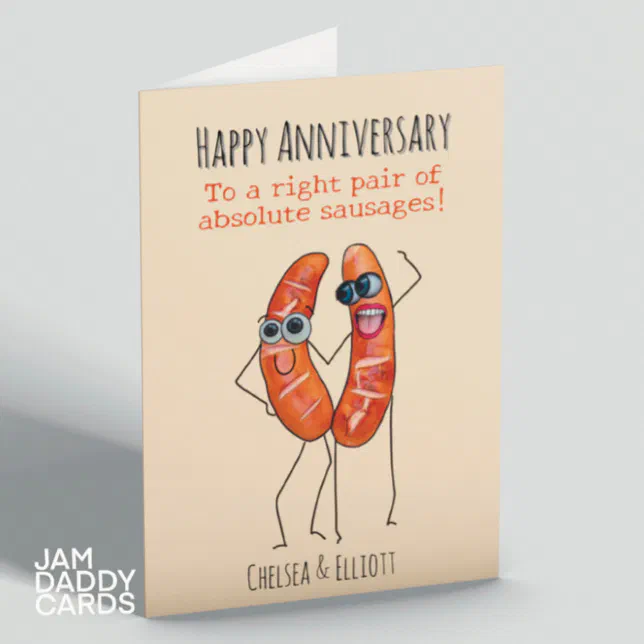 Cheeky Anniversary Card | Zazzle