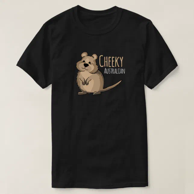 Cheeky Australian Cute Quokka T-Shirt | Zazzle