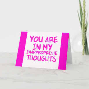 Inappropriate Cards | Zazzle