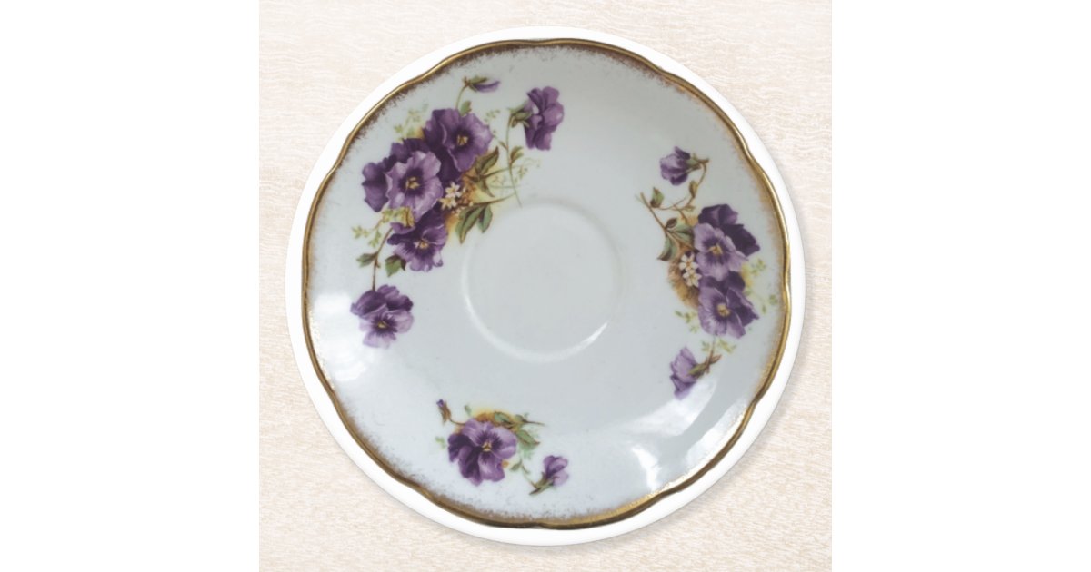 Cheeky Teacup Saucer Coaster | Zazzle