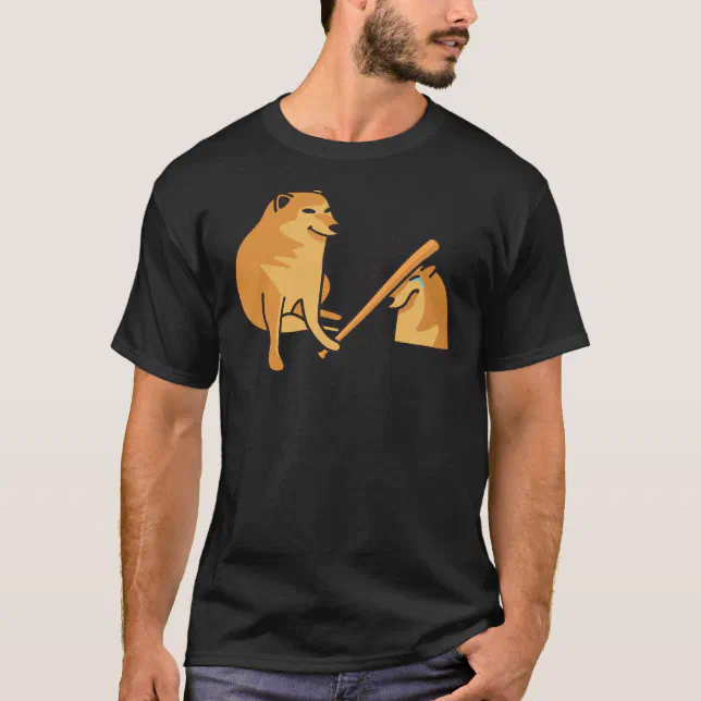 Cheems Bonk Dog T-Shirt | Zazzle