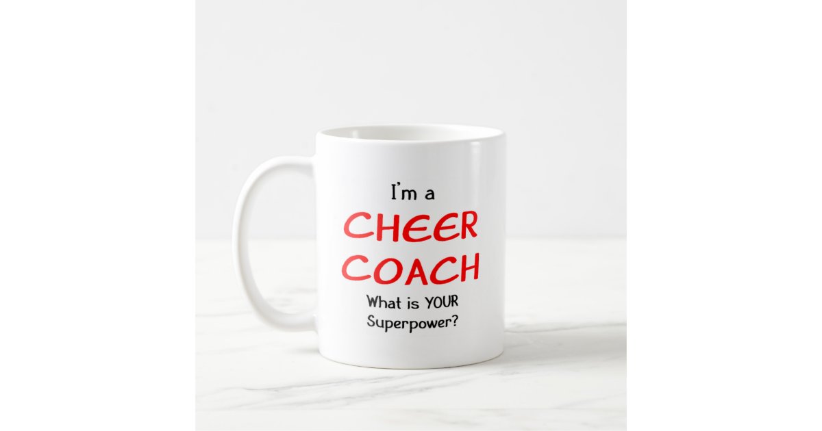 Cheer coach coffee mug | Zazzle